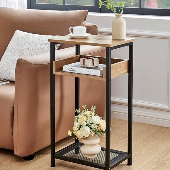 Accents | New Tall Side Table 3 Inch High End Table Small Entryway ...